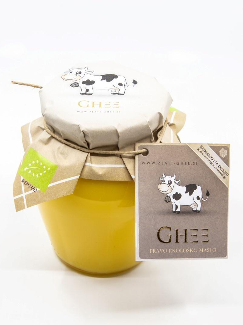 Pure ECO Golden Ghee 370ml - Organic Butter Oil